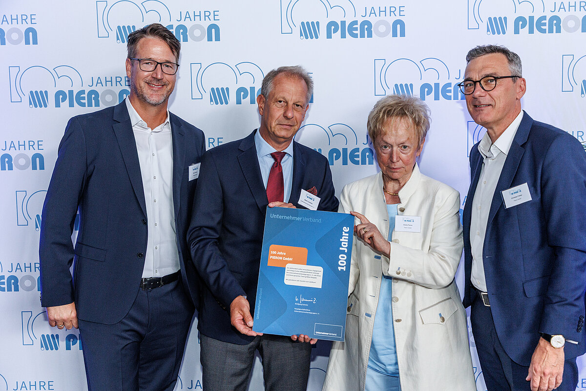Unternehmerverband: Pieron GmbH feiert 100 Jahre